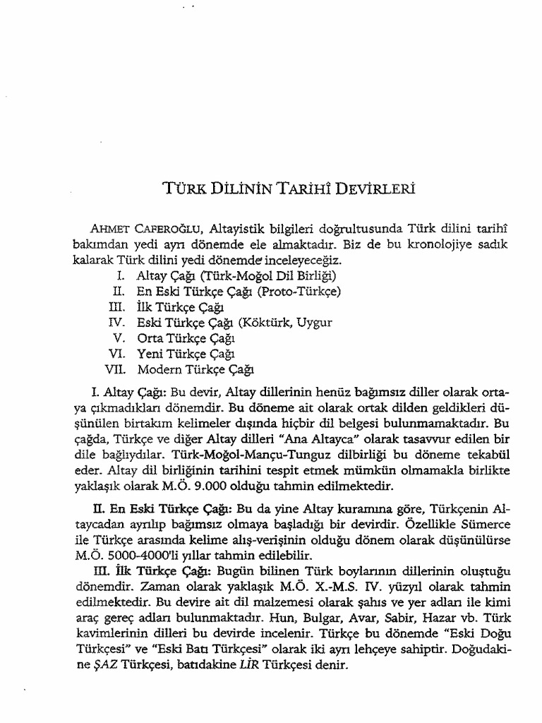 Ilk Turkce | PDF