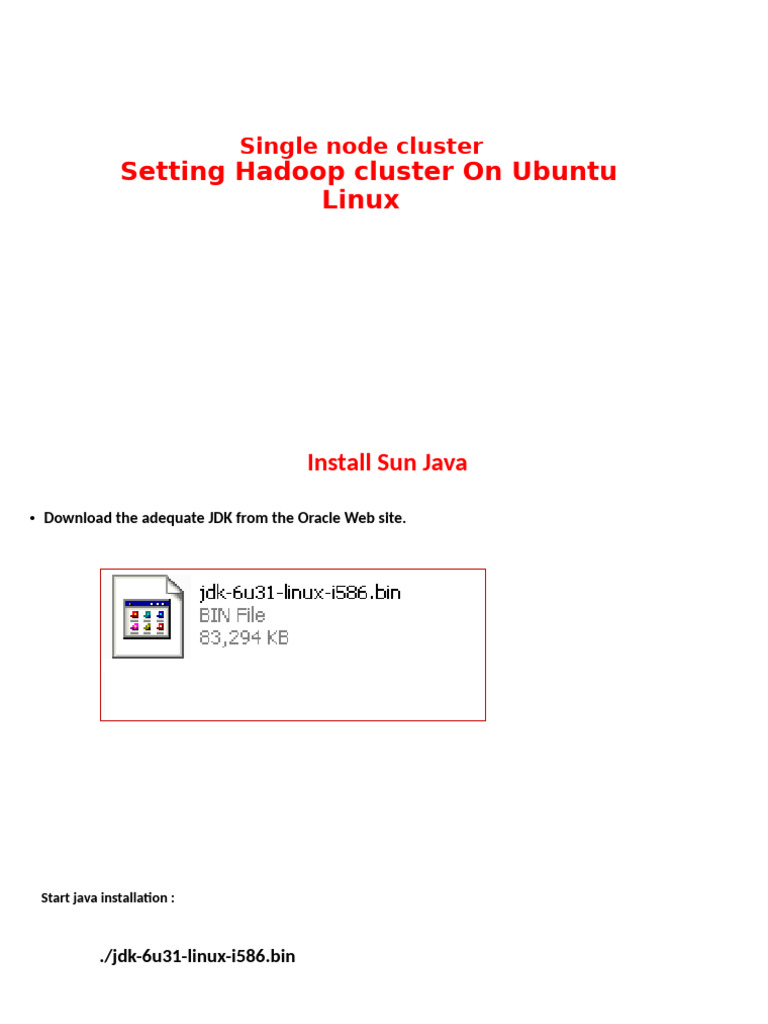 Single Node Cluster | PDF | Home & Garden | Computers