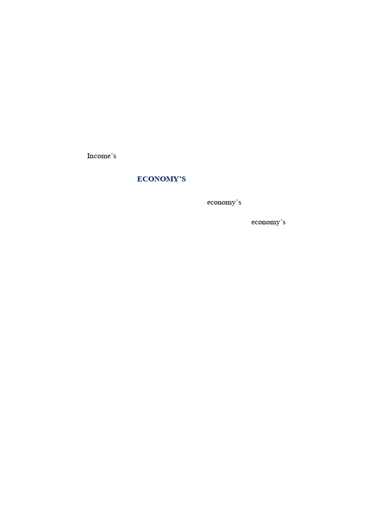 Macroeconomics Assignment Template | PDF | Macroeconomics | Economies