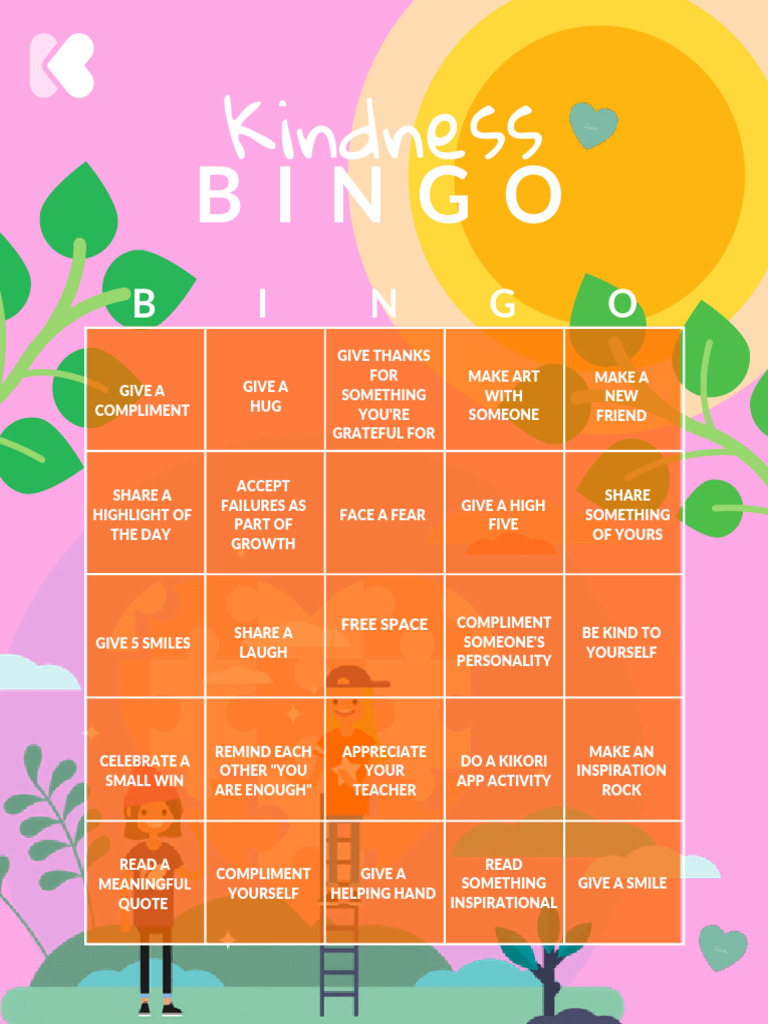 Kindness Bingo Activities Guide | PDF
