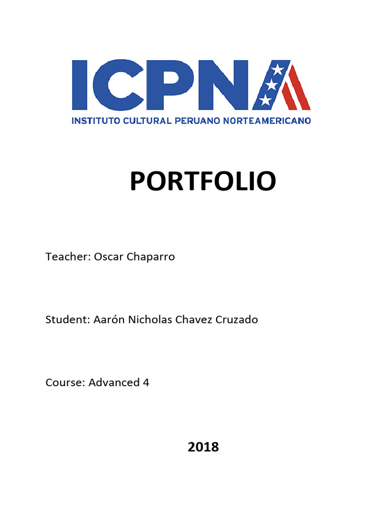 Portfolio Advanced 4 Icpna 2024 | PDF