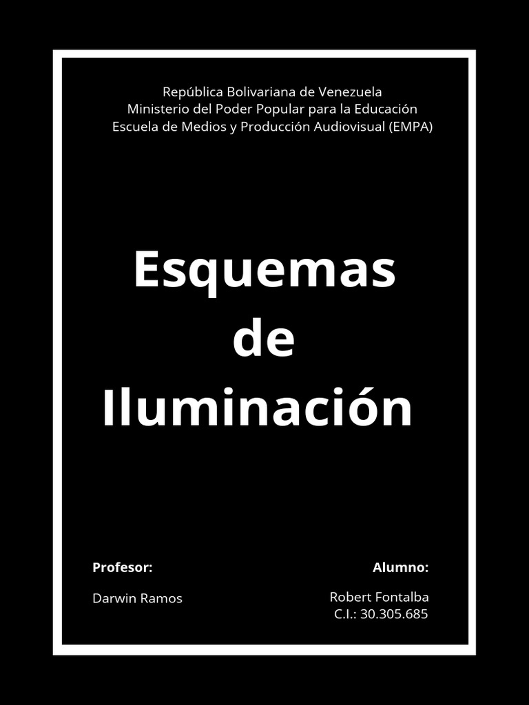 Esquemas de Iluminación | PDF