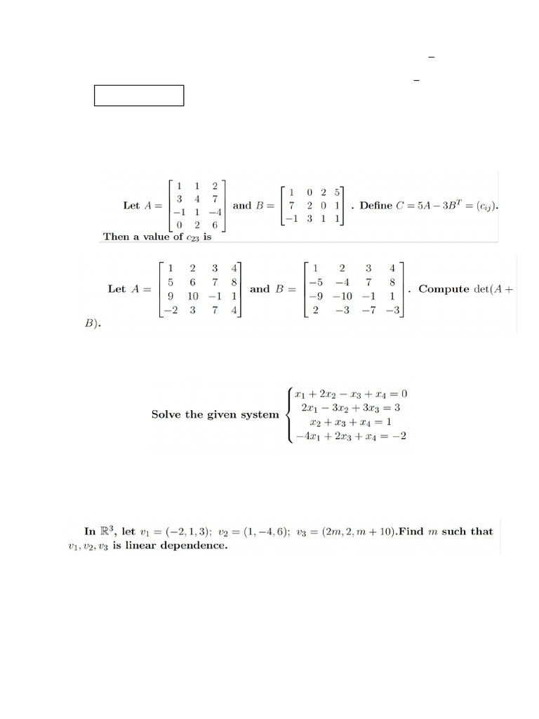 Advanced Maths No3 | PDF