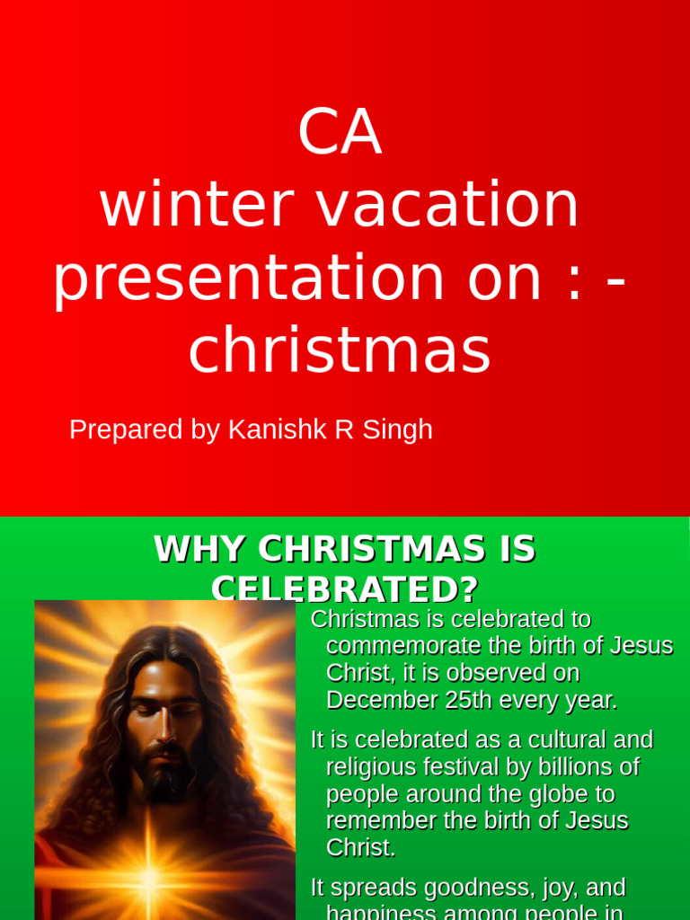 CA Winter Vacation Homework | PDF