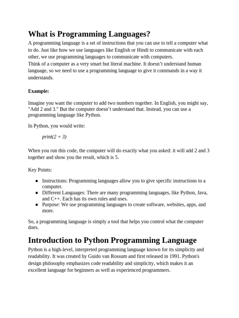 Python Unit 1 Notes Pdf Python Programming Language Data Type