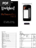 New Syllabus (7th Edition) Math 3 - Workbook | PDF