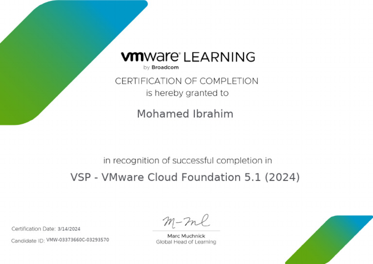 4878 - 5 - 749746 - 1710441756 - VMware by Broadcom Course Certificate ...