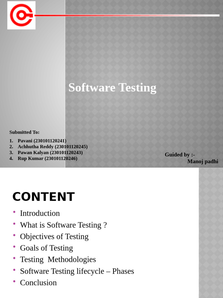 Software Testing Guide & Methodologies | PDF | Software Testing | Software
