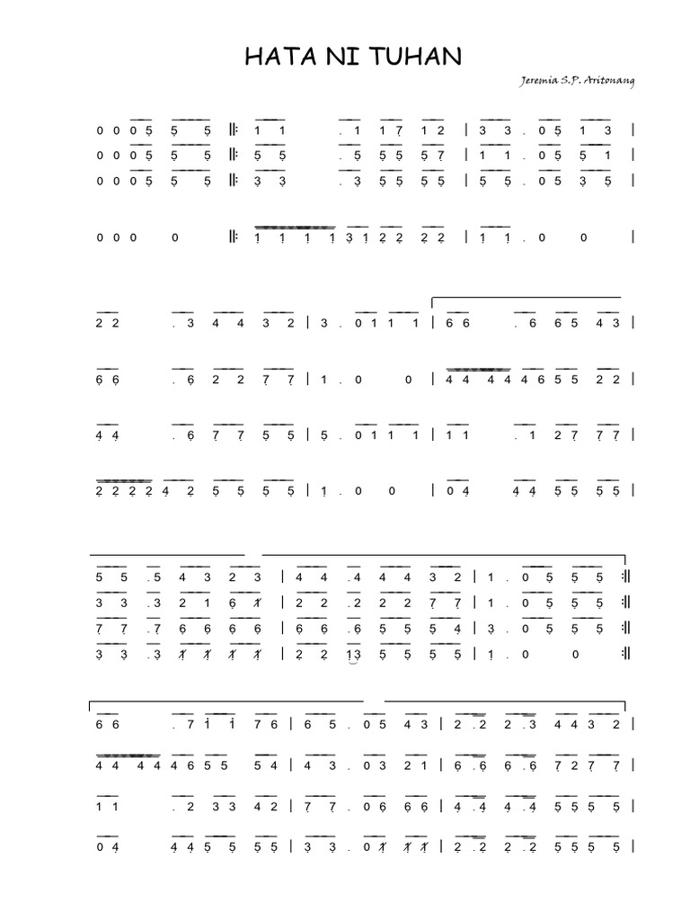 Hata Ni Tuhan FIX | PDF