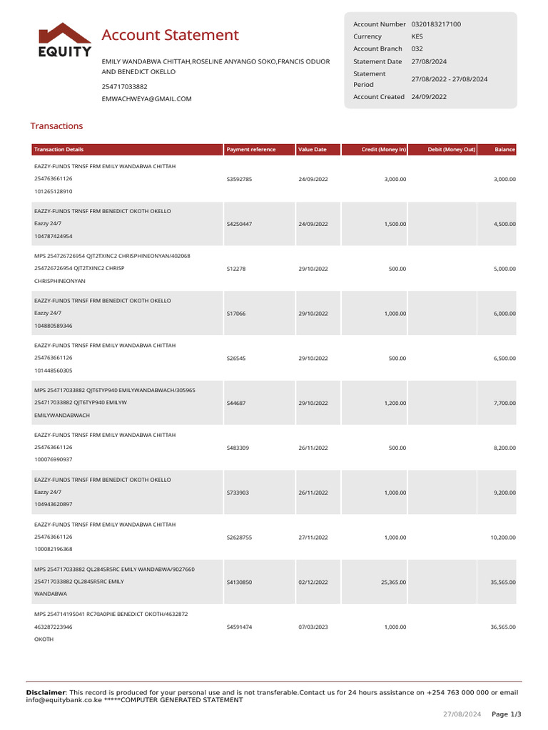 Statement | PDF | Debits And Credits | Credit Card