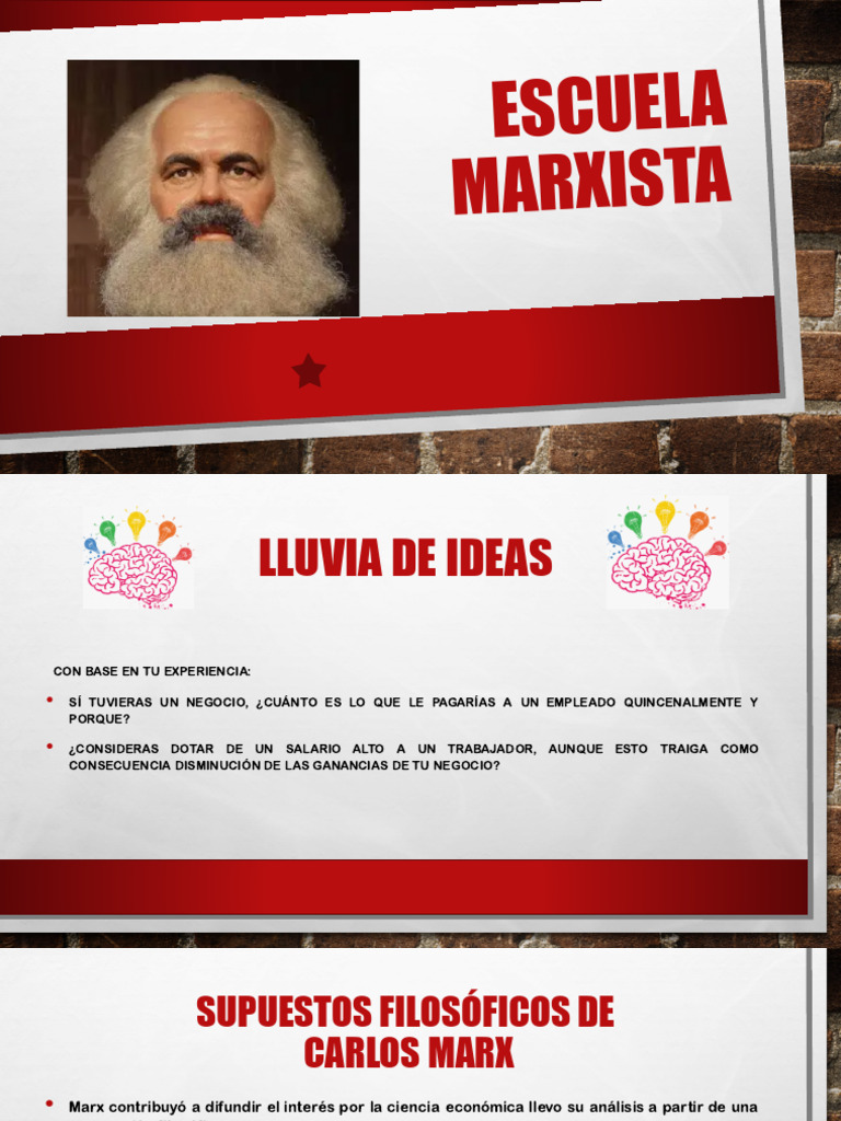 Escuela Marxista | PDF | Capital (economía) | Explotación del trabajo