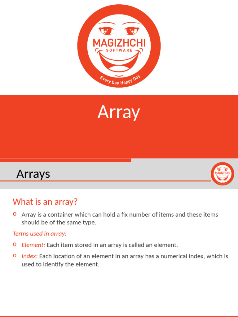 Array | PDF