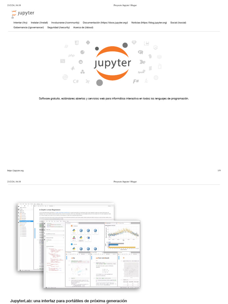 Que Es Jupyter | PDF | Tecnologías de la información | Ciencias de la Computación