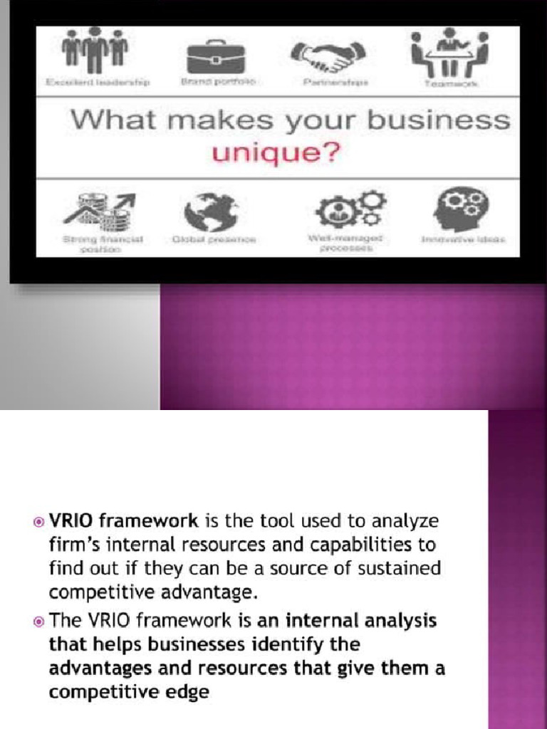 VRIO Framework | PDF
