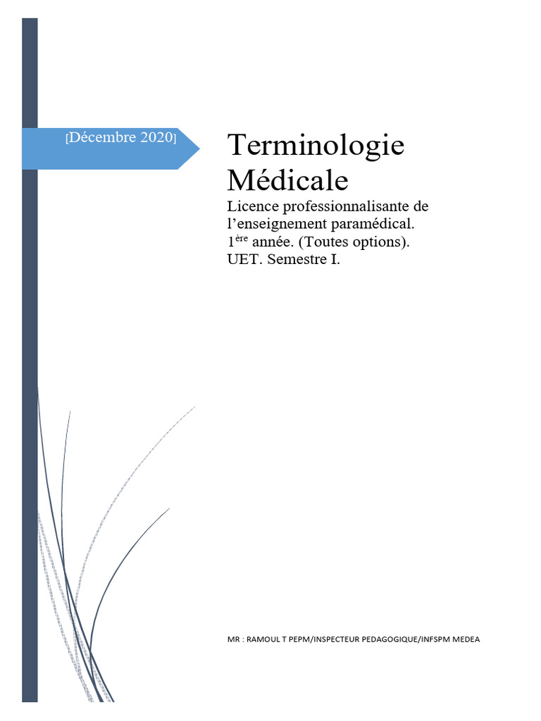 Introduction à la terminologie médicale | PDF | Grèce ancienne | Pédagogie