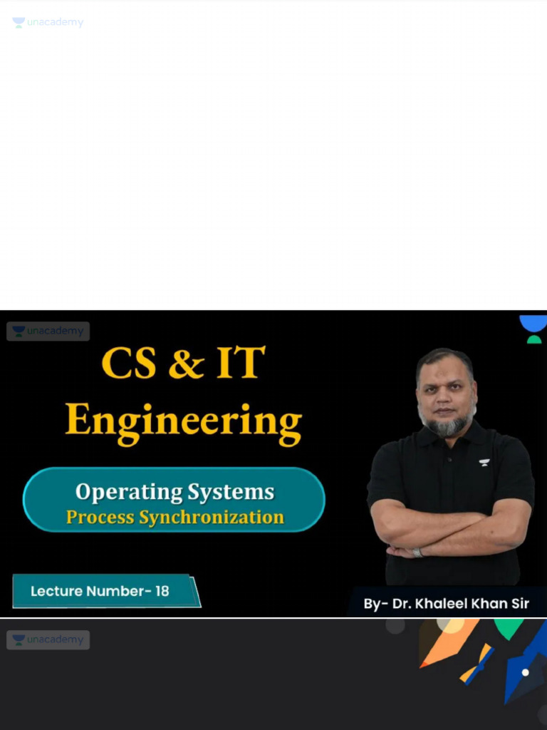 Process Synchronization Part IV With Anno | PDF