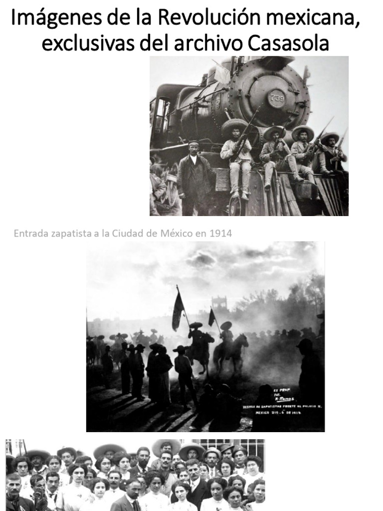 Imágenes Exclusivas de la Revolución Mexicana | PDF | Historia