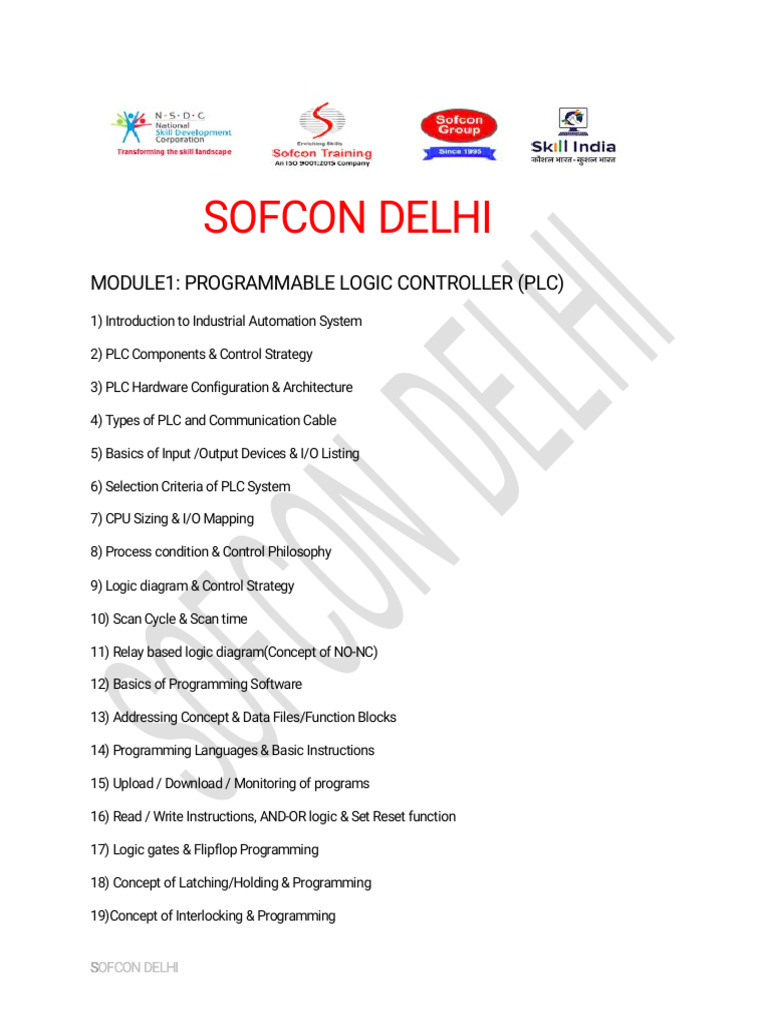 Detail Syllabus IAE | PDF | Programmable Logic Controller | Scada