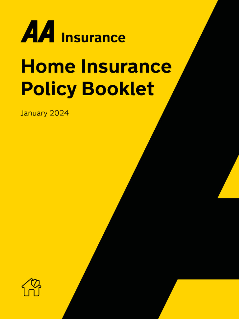 AA Home Insurance Policy Booklet | PDF | Insurance | Refrigerator
