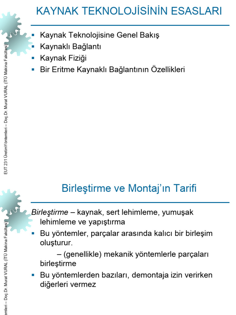 Ders Notu Mak El | PDF