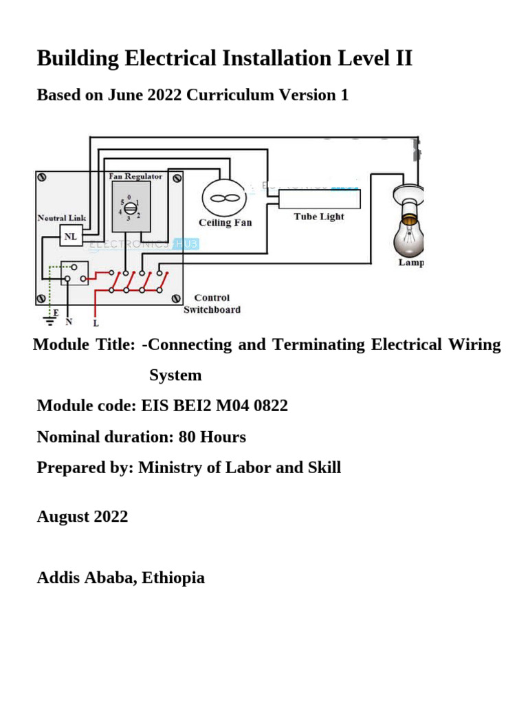 M04 Conecting and Terminating Electric | PDF | Ac Power Plugs And ...