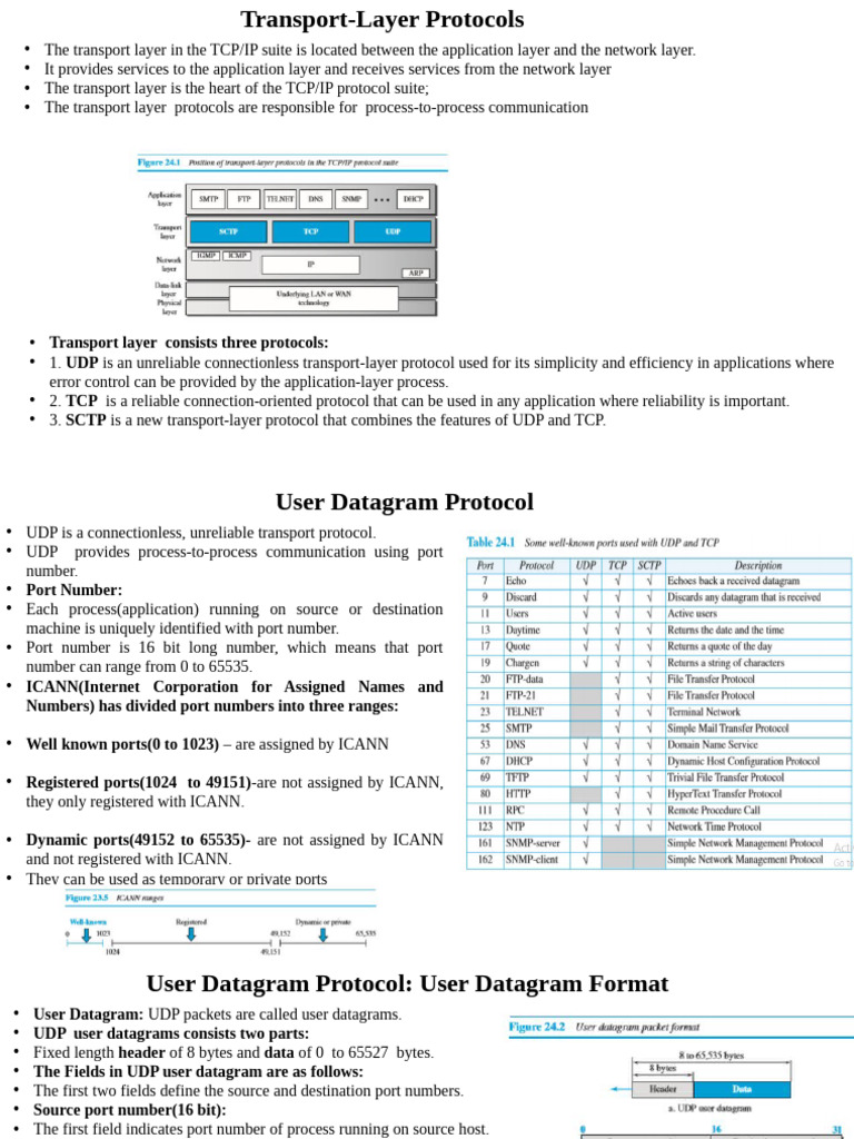 TCP Flow Control Mechanism in Transport Layer | PDF | Transmission Control Protocol | Network ...