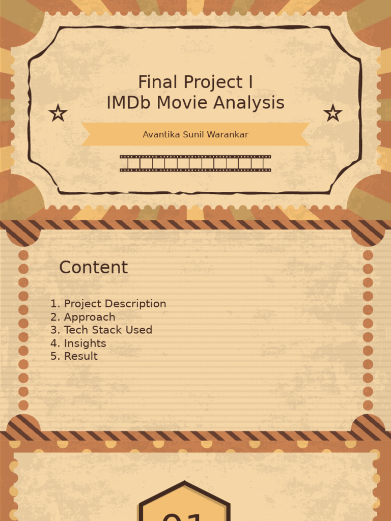Project 5 IMDb Movie Analysis | PDF | Data Analysis | Data