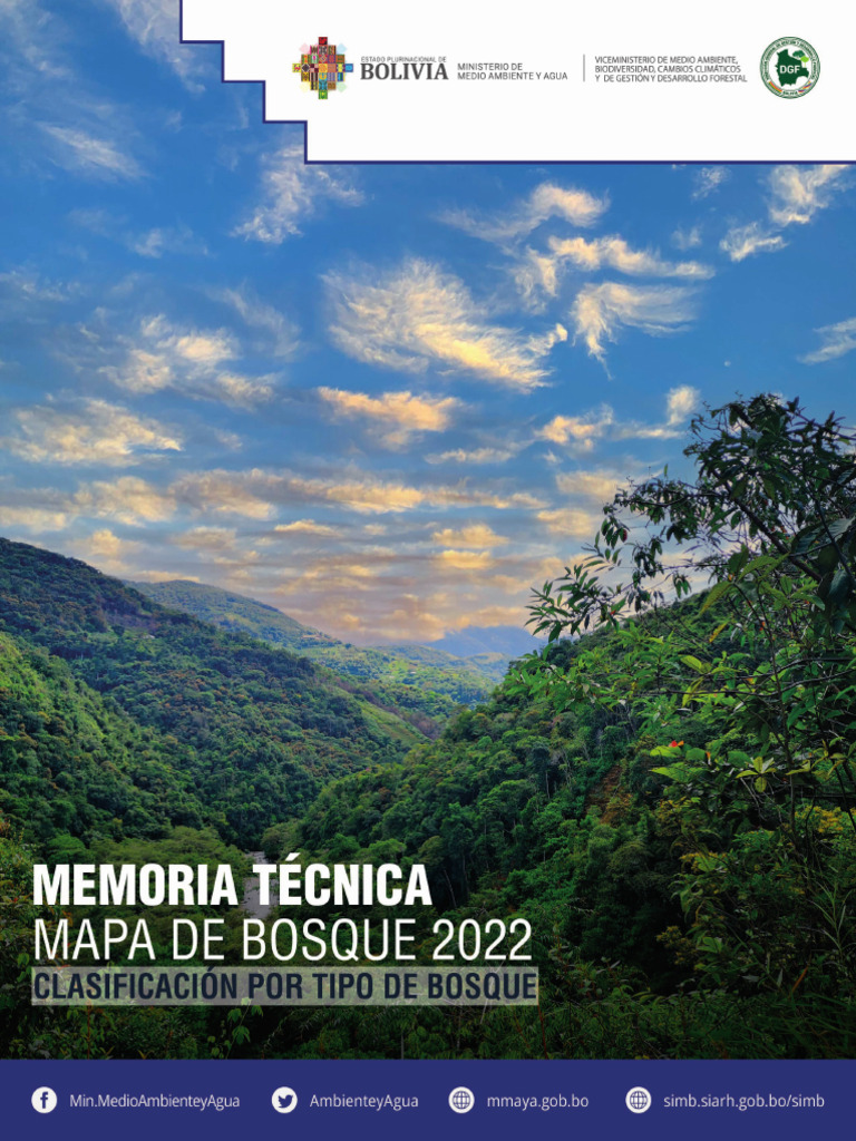 Mapa de Clasificación de Bosques 2023 | PDF | Arboles | Pradera