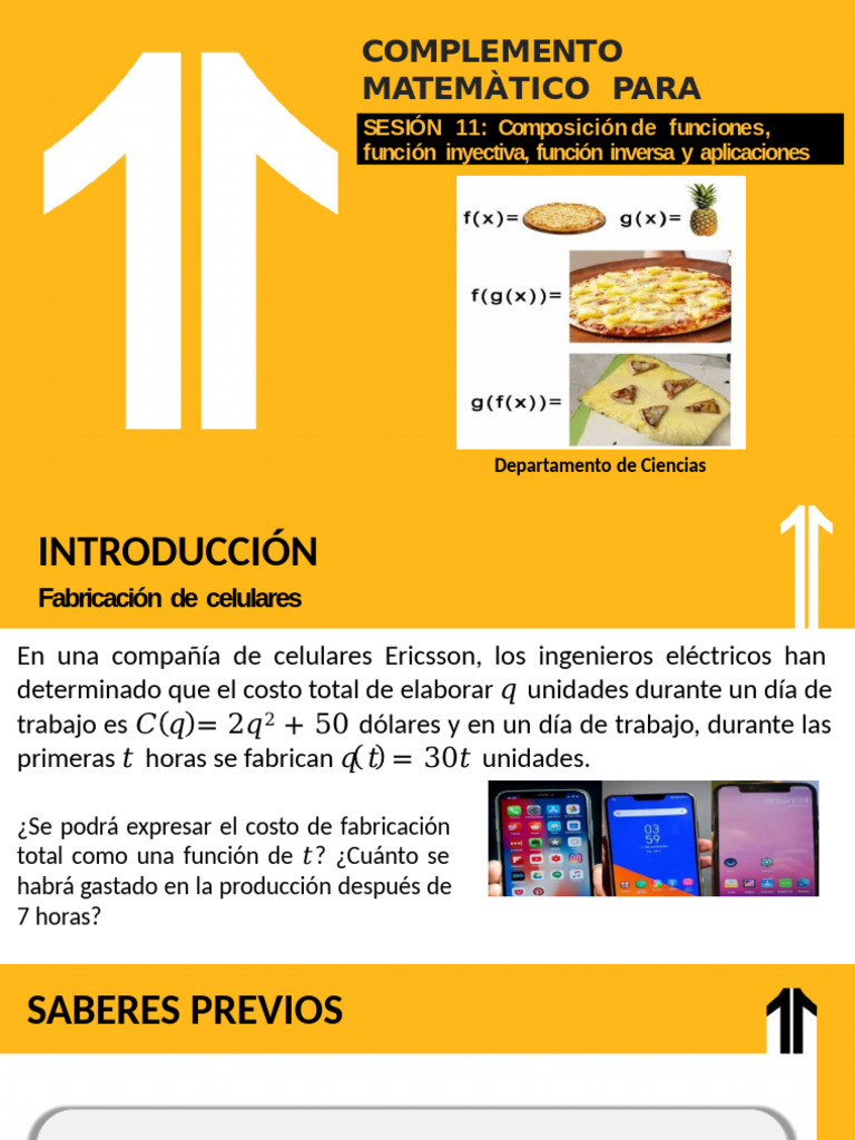 COMPOSICION DE FUNCIONES | PDF | Función (Matemáticas) | Conceptos matemáticos