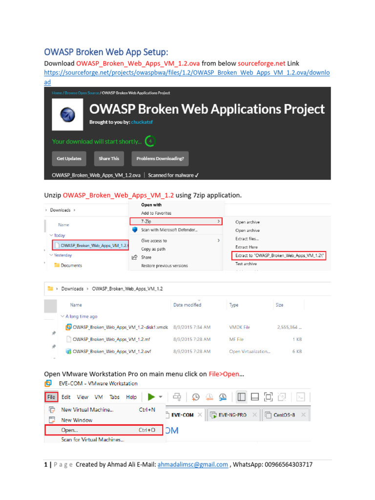 05-OWASP Broken Web App | PDF | Business | Computers