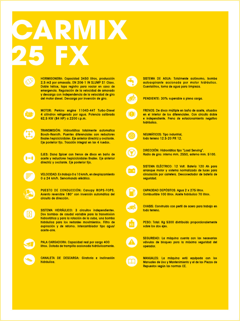 Maquinas Cumix 1 | PDF