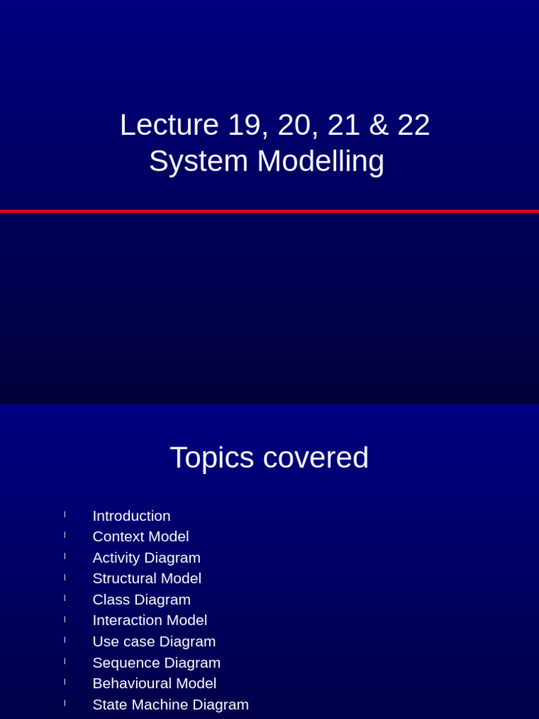 Software Engineering Lec7 | PDF | Class (Computer Programming) | Use Case