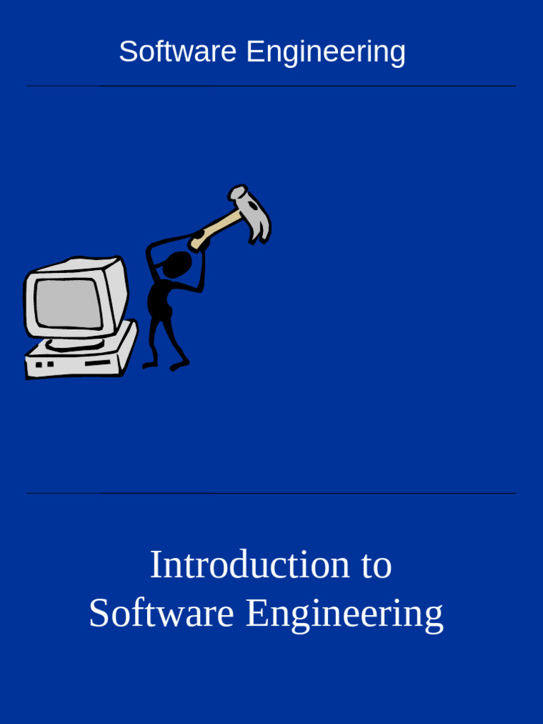 Software Engineering Lec1 | PDF | Software | Application Software