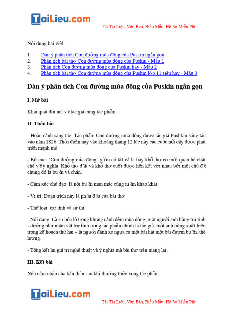 2023101214271665279fd4eeeee - Phan Tich Con Duong Mua Dong Cua Puskin Hay Nhat | PDF