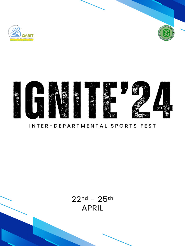 Ignite'24 Brochure | PDF | Referee | Athletic Sports