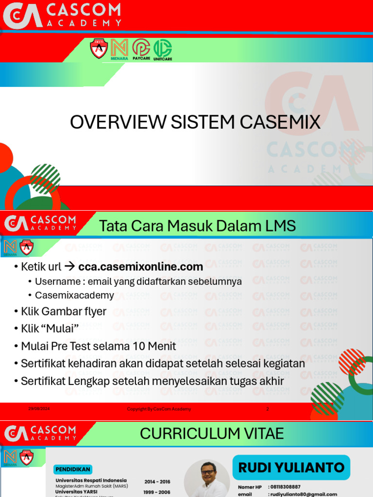 Overview Sistem Casemix | PDF | Bisnis