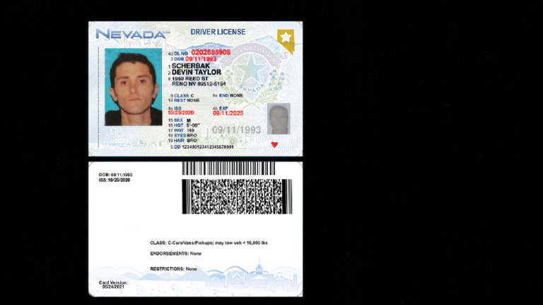 Nevada Driver License 07092021 | PDF