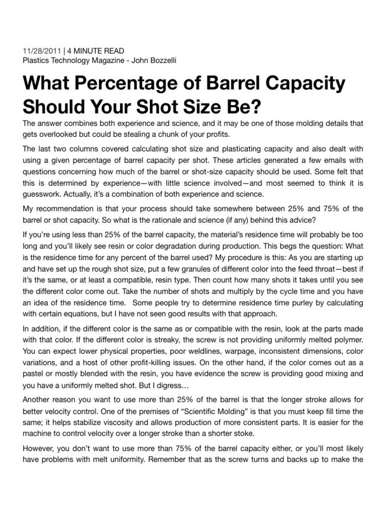 Percent Barrel Capacity | PDF | British Thermal Unit | Building Engineering