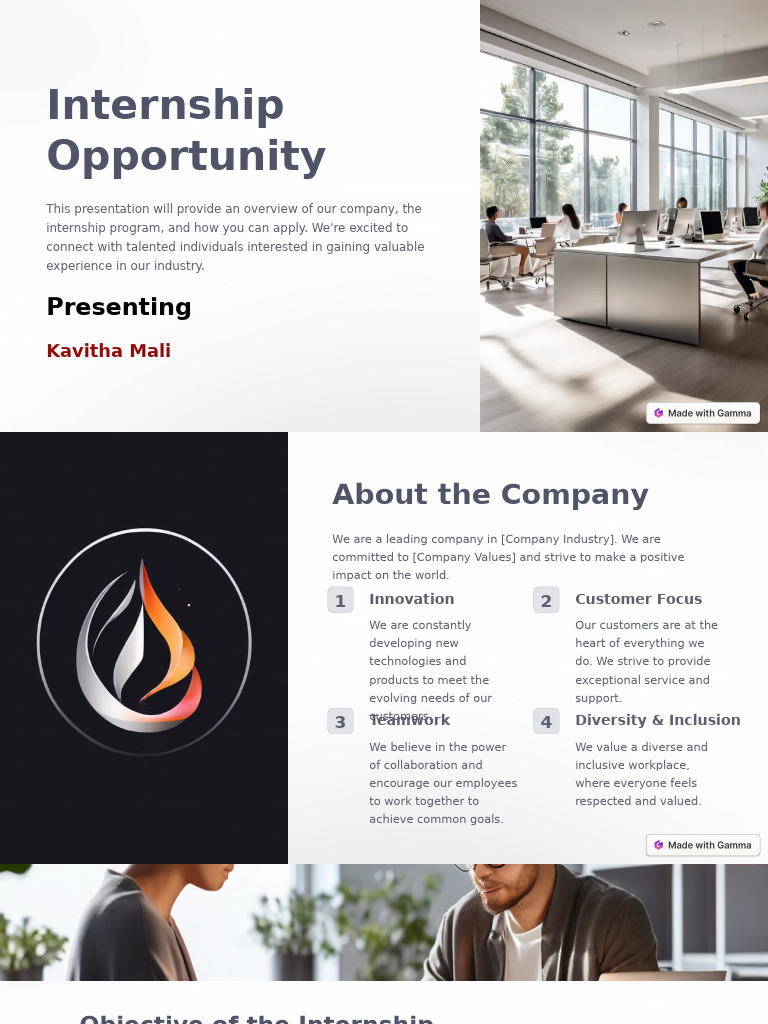 Internship Opportunity | PDF | Mentorship | Cognition