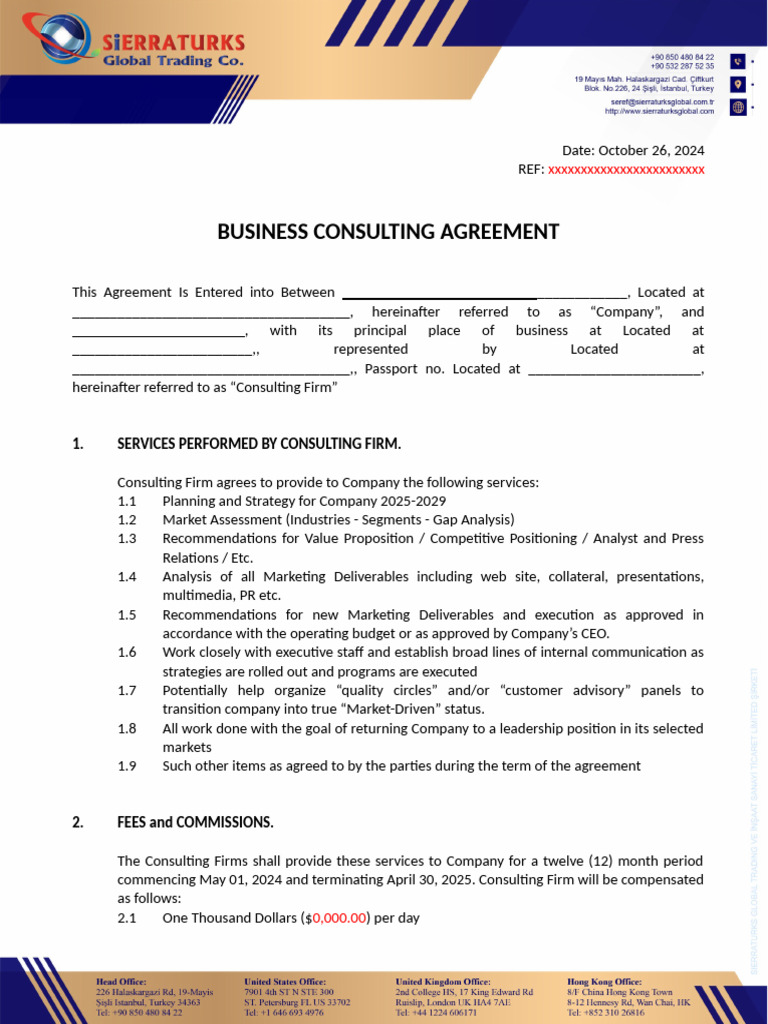 Consulting Agreement | PDF | Trade Secret | Confidentiality