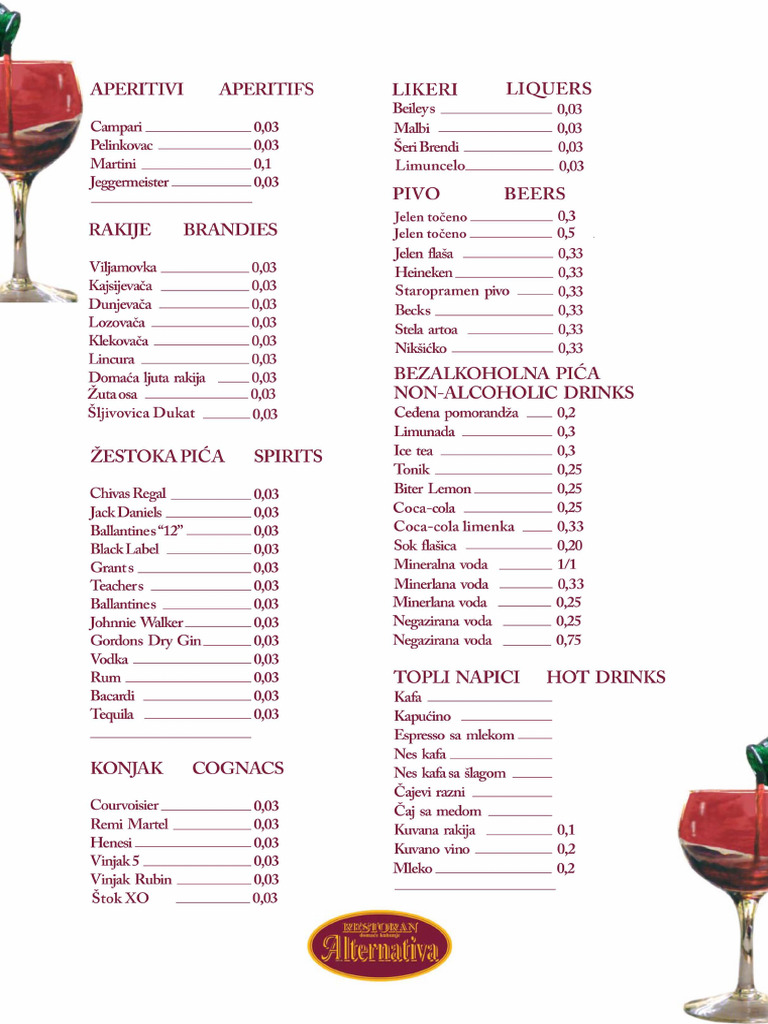 Alternativa meni | PDF