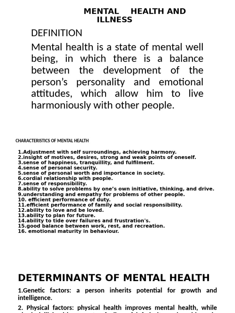 Understanding Mental Health Basics | PDF | Mental Health | Mental Disorder