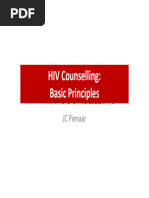 HIV Annex I-A HTS Couselling Form (With Consent Form) | PDF