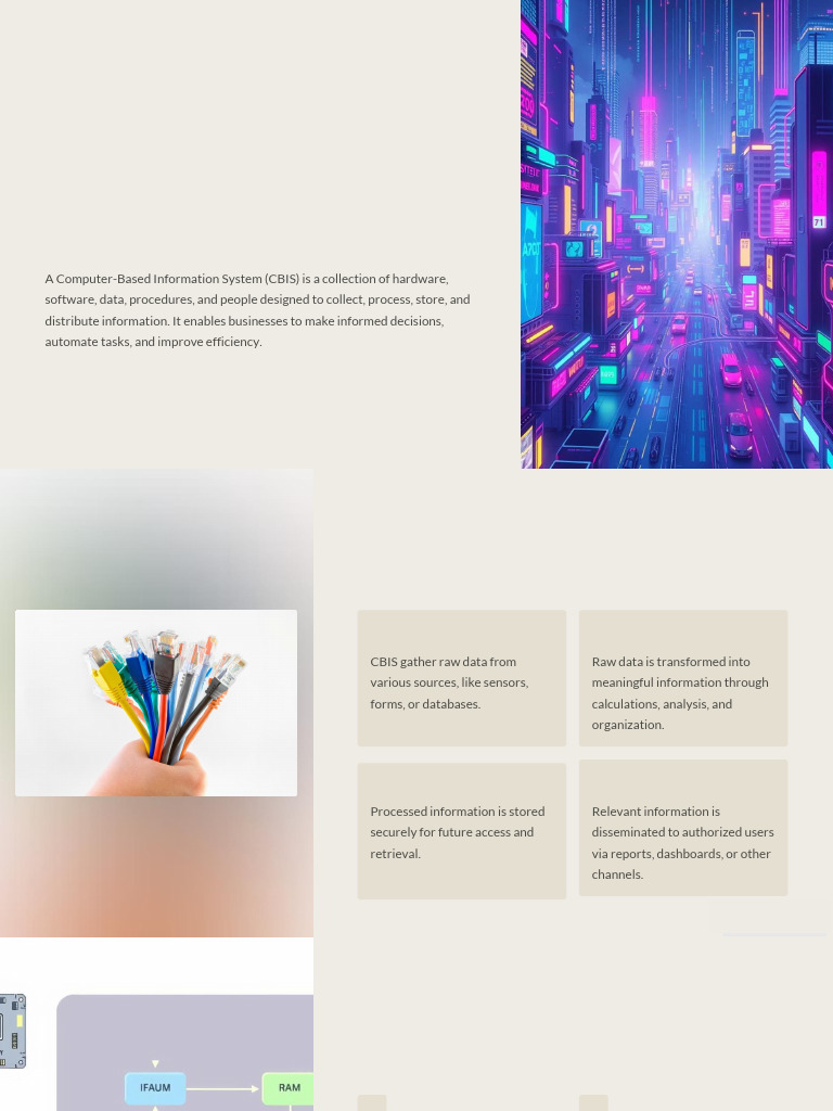 Introduction To CBIS Computer Based Information System | PDF ... Introduction To CBIS Computer Based Information System | PDF ...