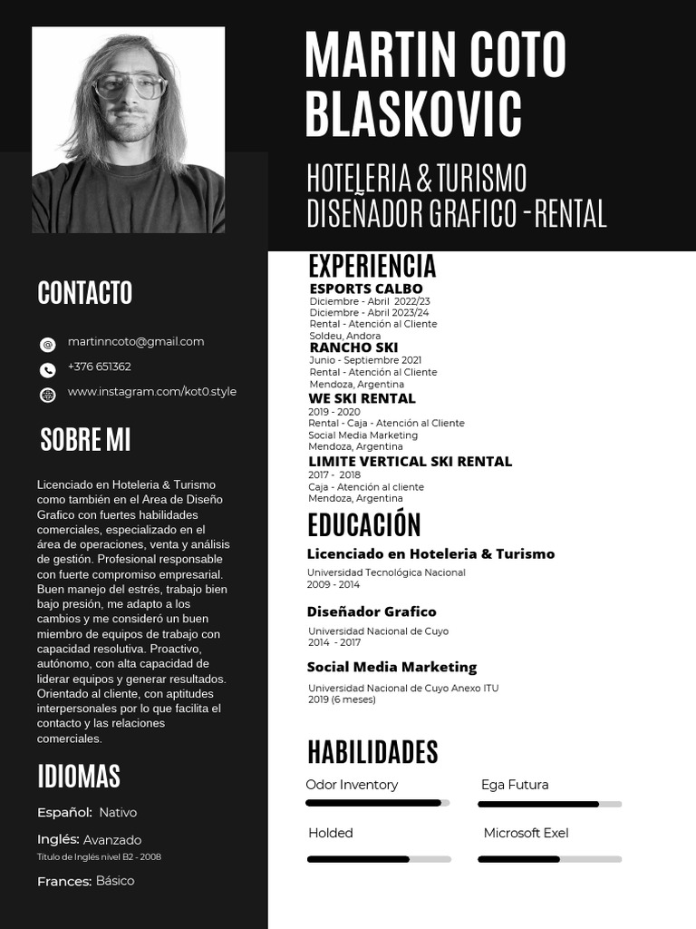 CV Martin Coto | PDF