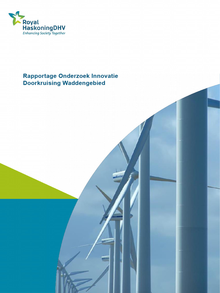 Rapport RHDHV Onderzoek Innovatie Doorkruising Waddengebied 1 Oktober ...