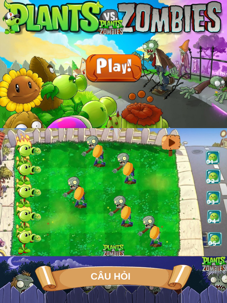 Game Plants vs Zombies Game Tổng Bài 7 Chuyên Dề Vật Lý | PDF