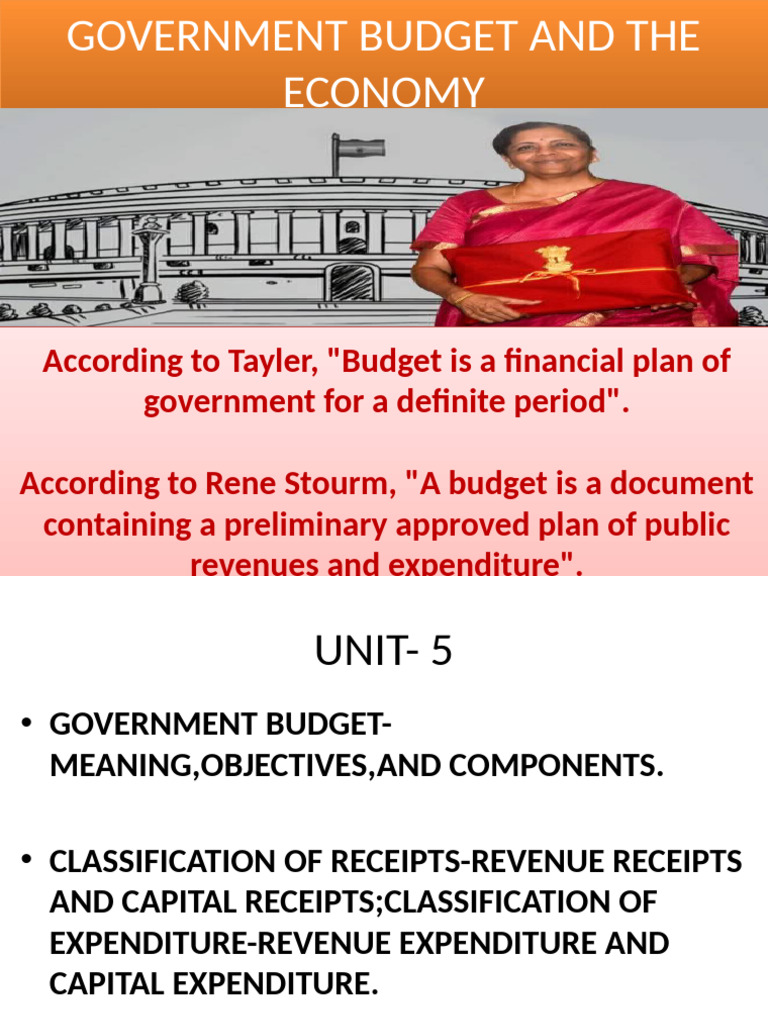 Understanding Government Budget Components | PDF | Government Budget ...