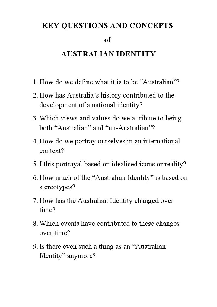 Key Questions and Concepts | PDF | Critical Theory | Psychological Concepts