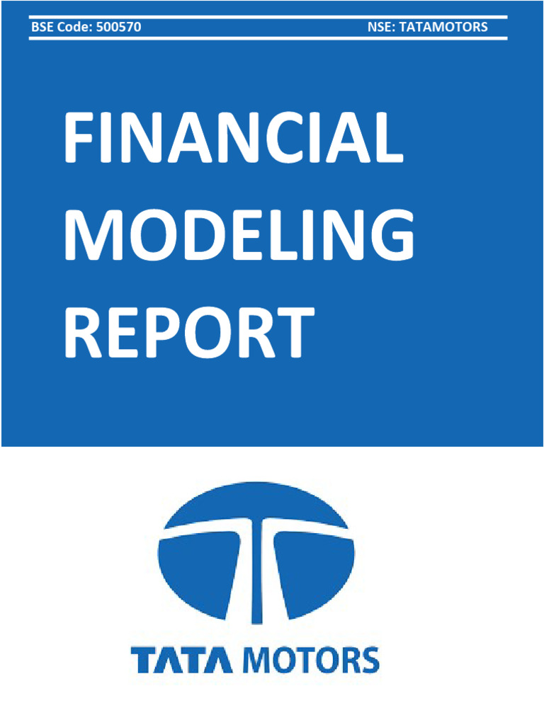 Tata Motors Financial Model | PDF | Free Cash Flow | Cost Of Capital